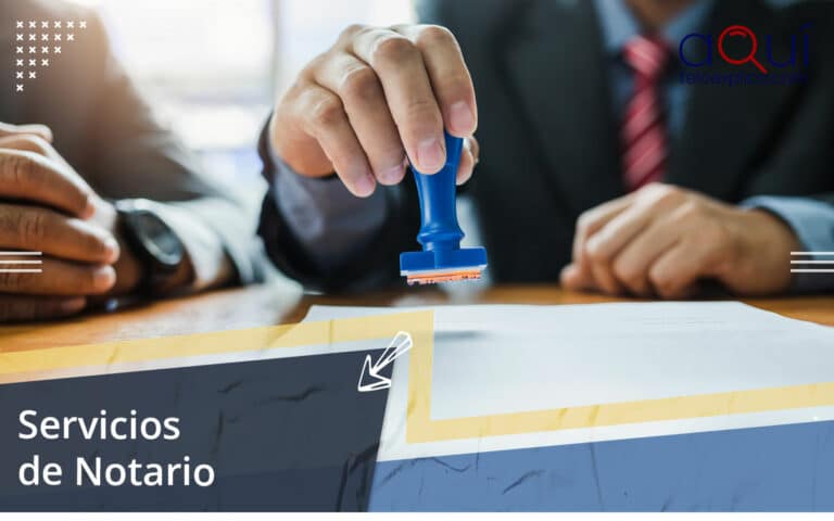 Servicios de Notarios